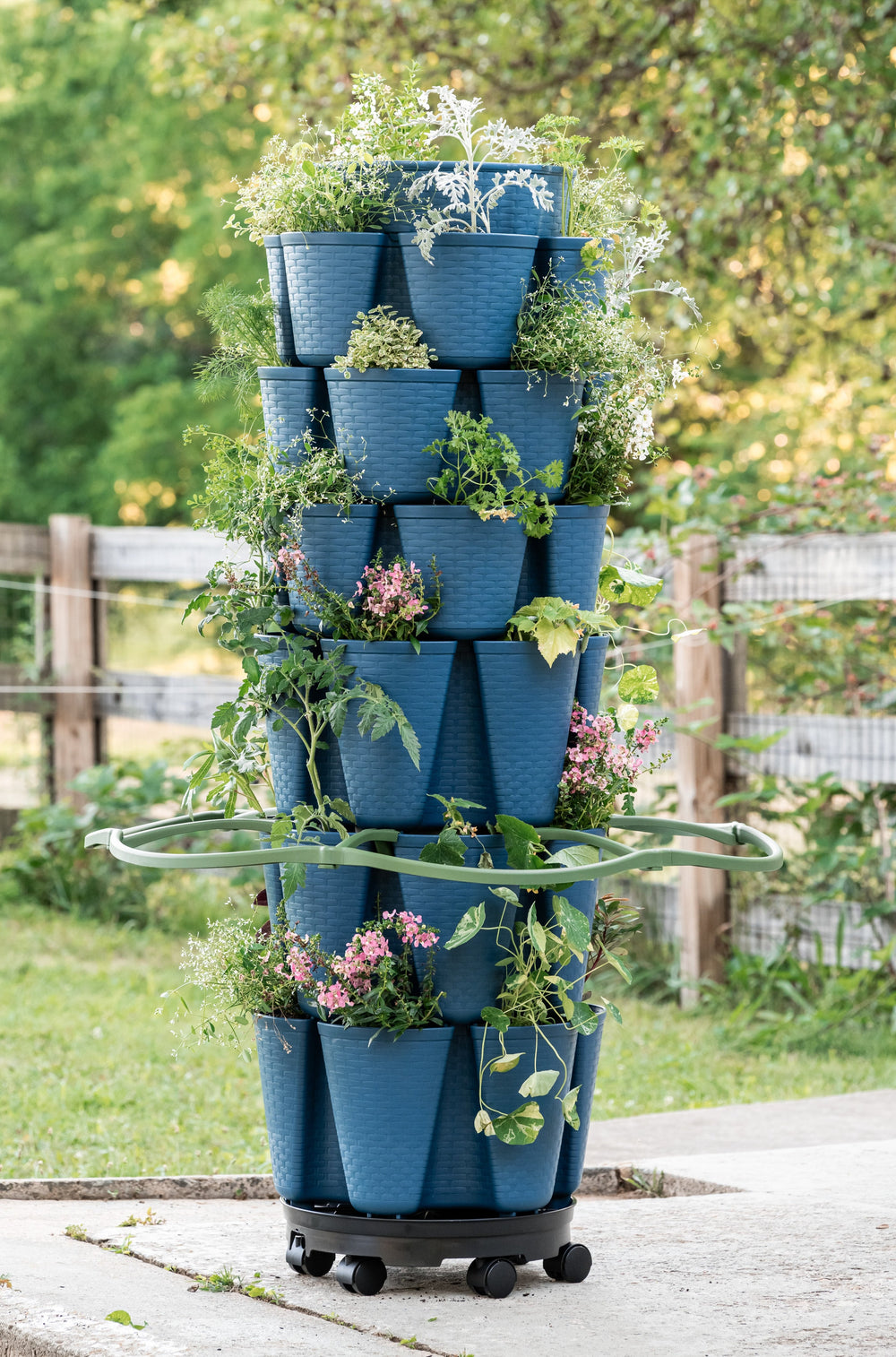 Vertical Planters - Basket Weave Texture | GreenStalk Garden