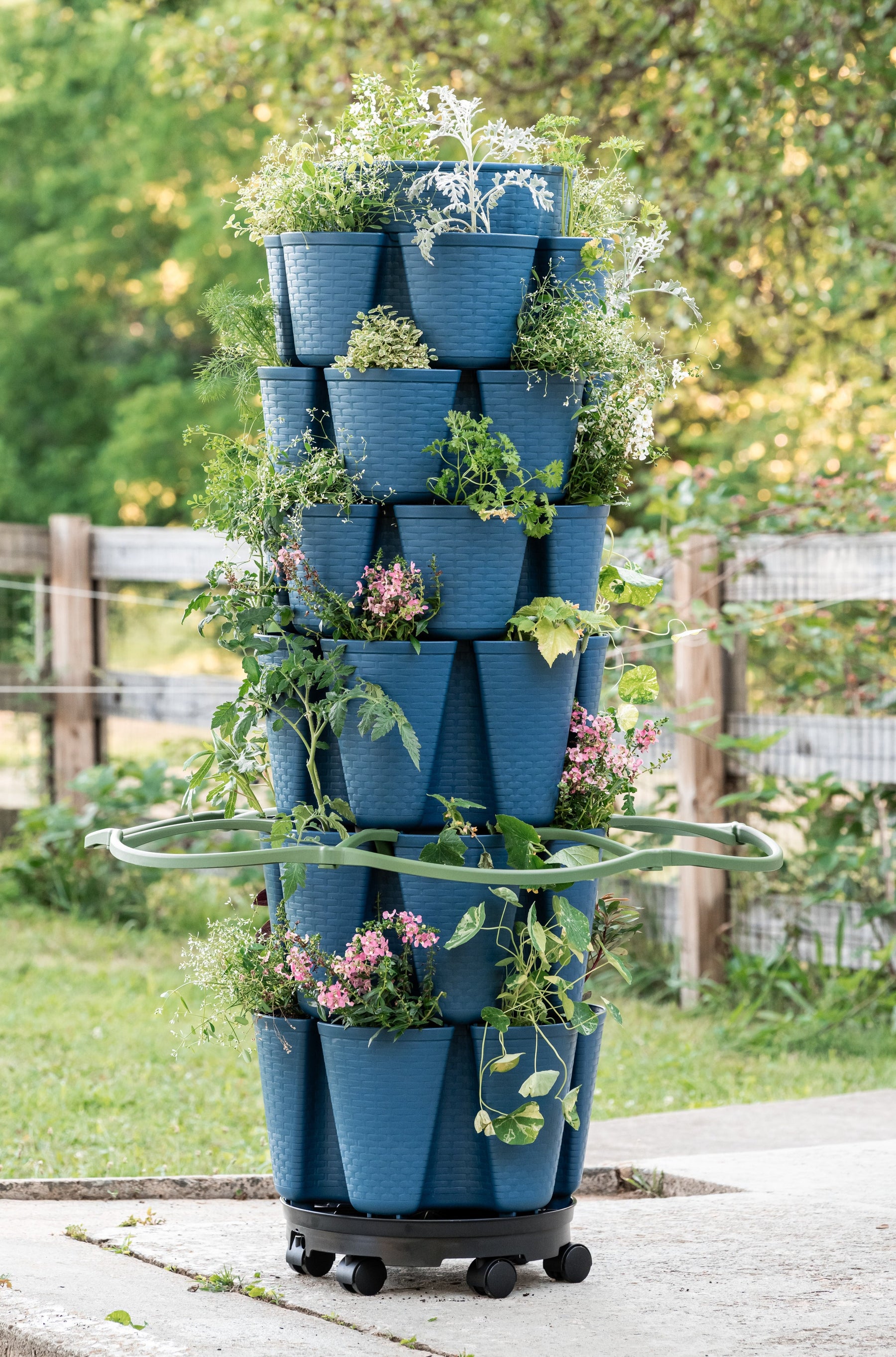 Vertical Planters - Basket Weave Texture | GreenStalk Garden