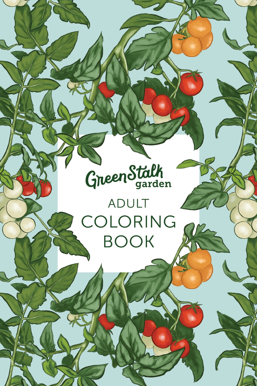 Gardeners' Coloring Book | Digital Download | GreenStalk Garden
