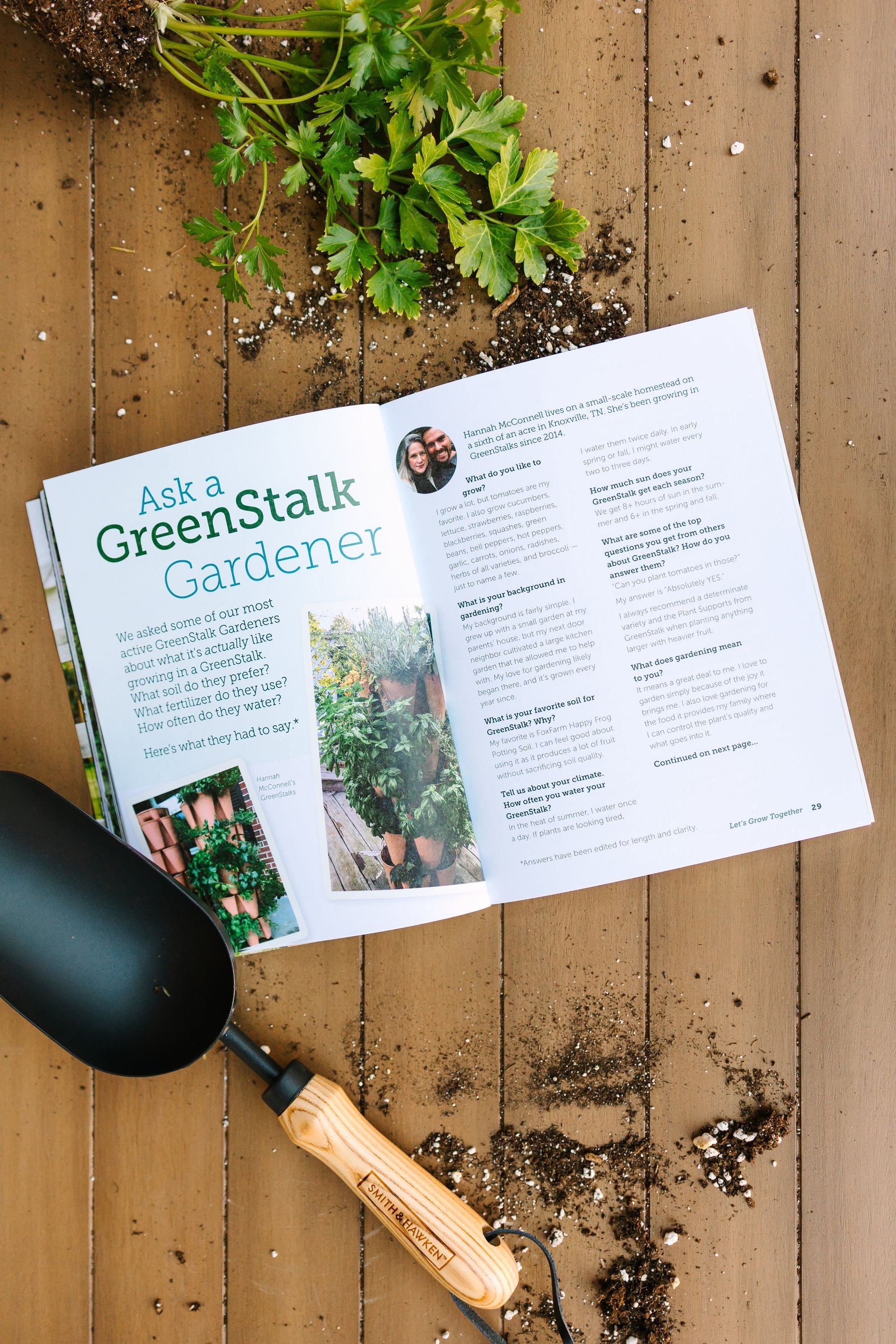 GreenStalk Magazine 2023 | Print Magazine | GreenStalk Garden