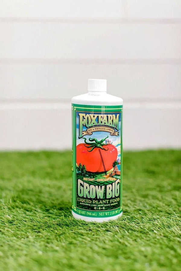 Fox Farm Grow Big Fertilizer for Lush Vegetative Growth 6-4-4 ...